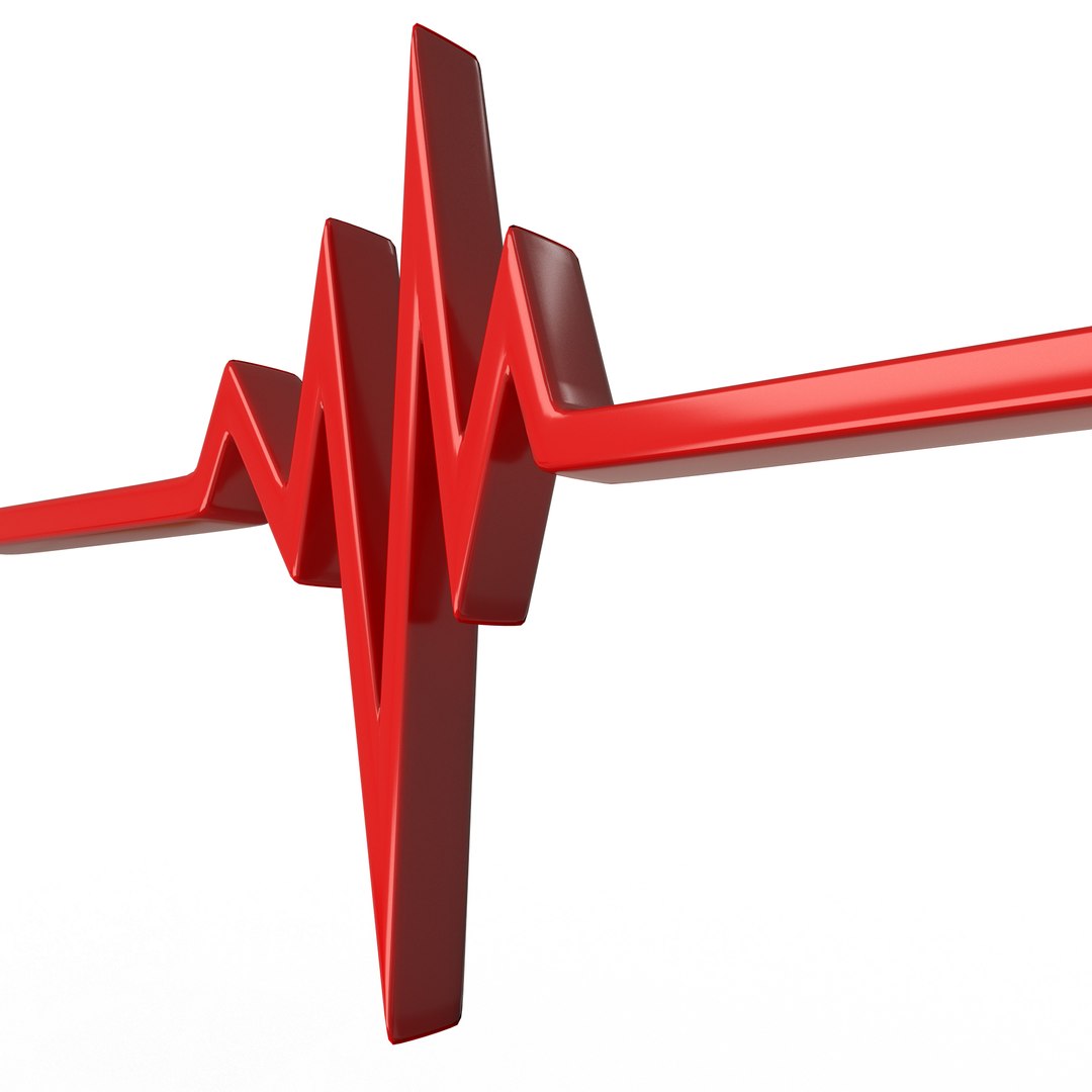 3D Pulse Symbol Model - TurboSquid 1850262