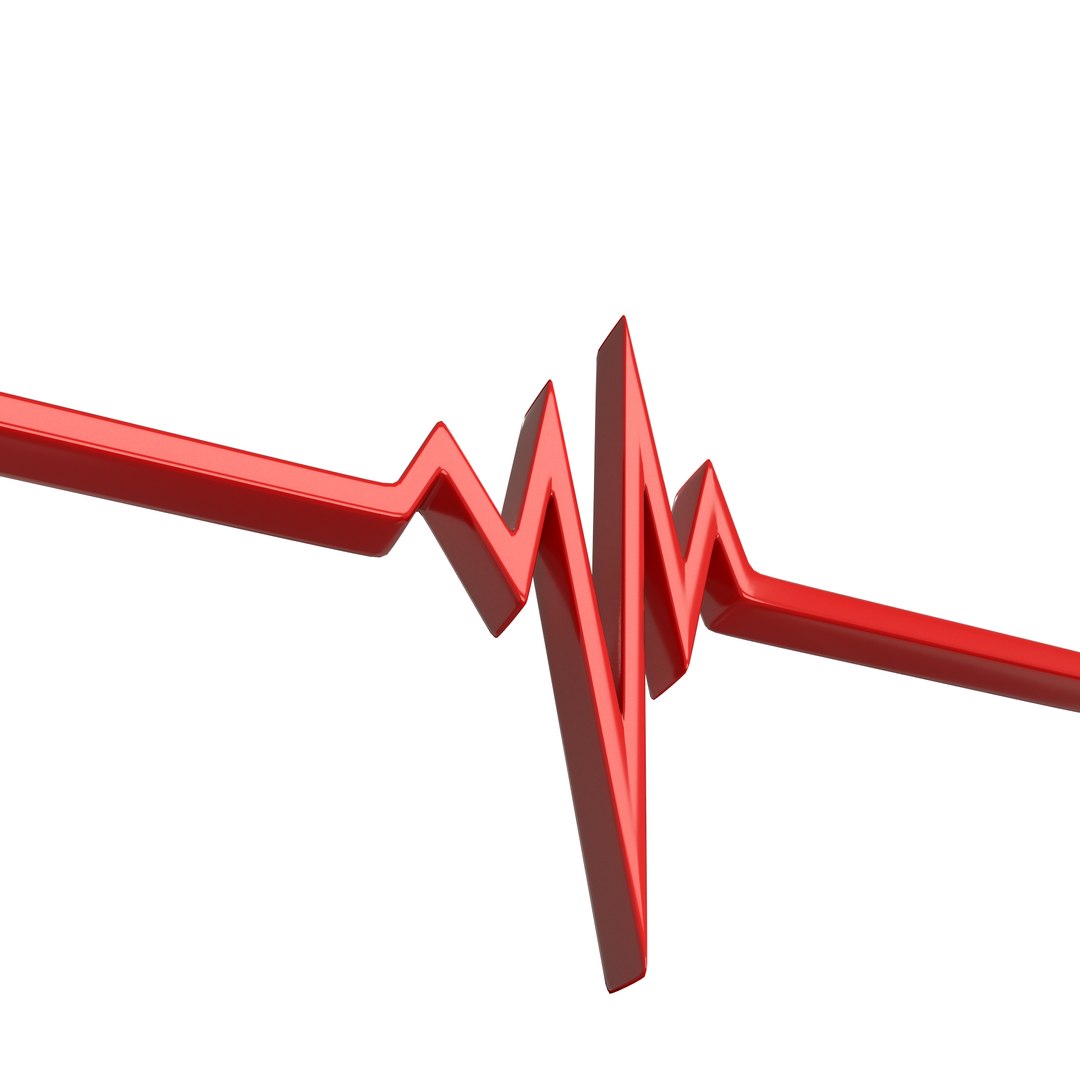 3D Pulse Symbol Model - TurboSquid 1850262