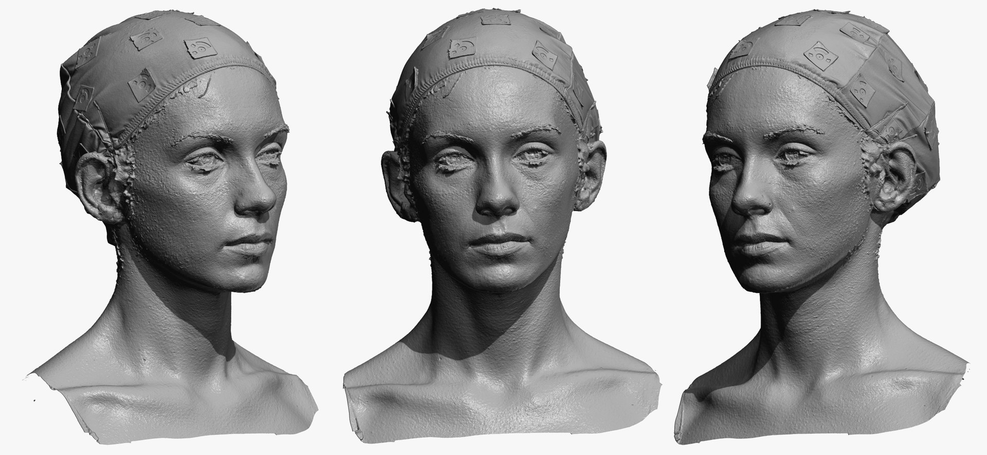 Athena Human Head Pose 3D Model - TurboSquid 1607895