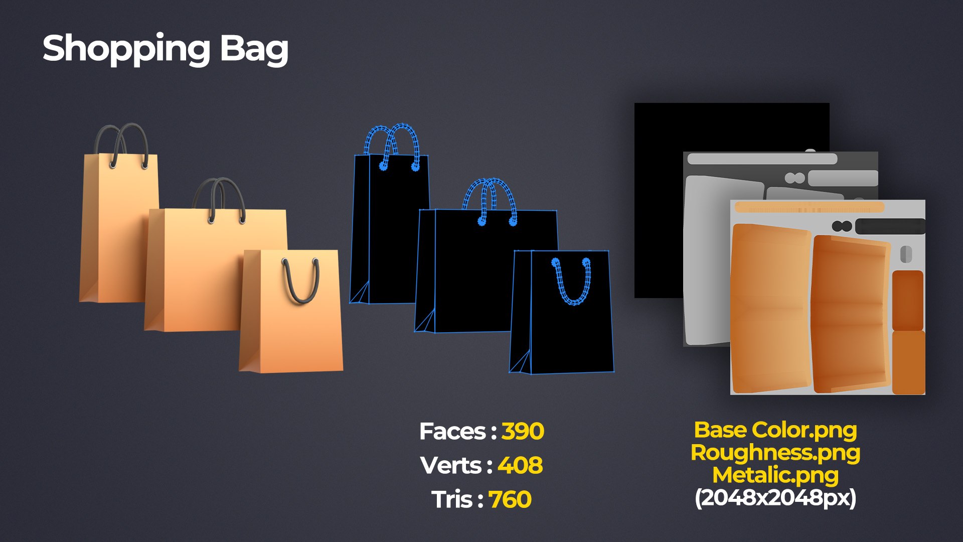 3D Shopping Pack - TurboSquid 2089743