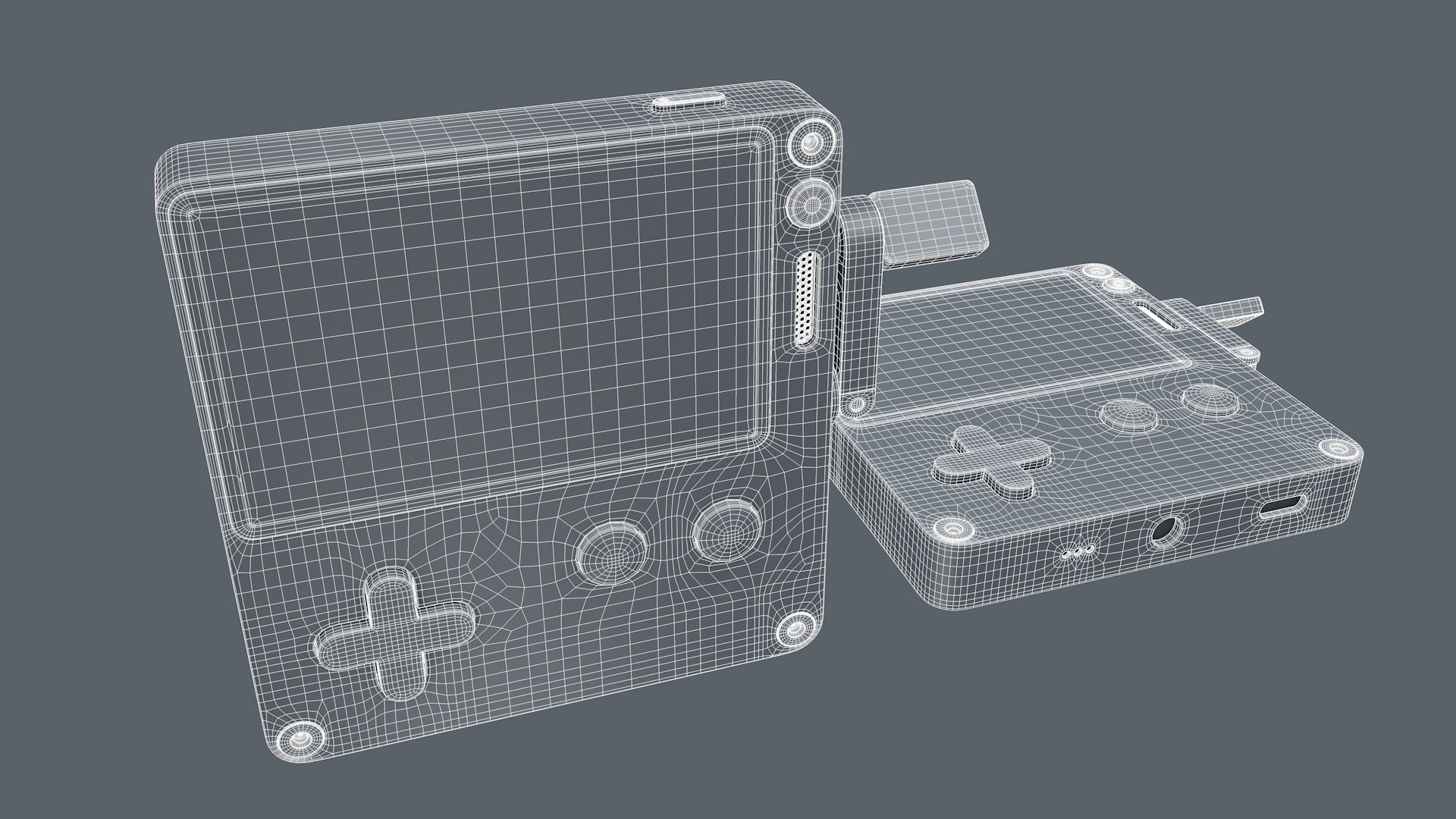 Playdate Handheld Game System 3D - TurboSquid 2121494