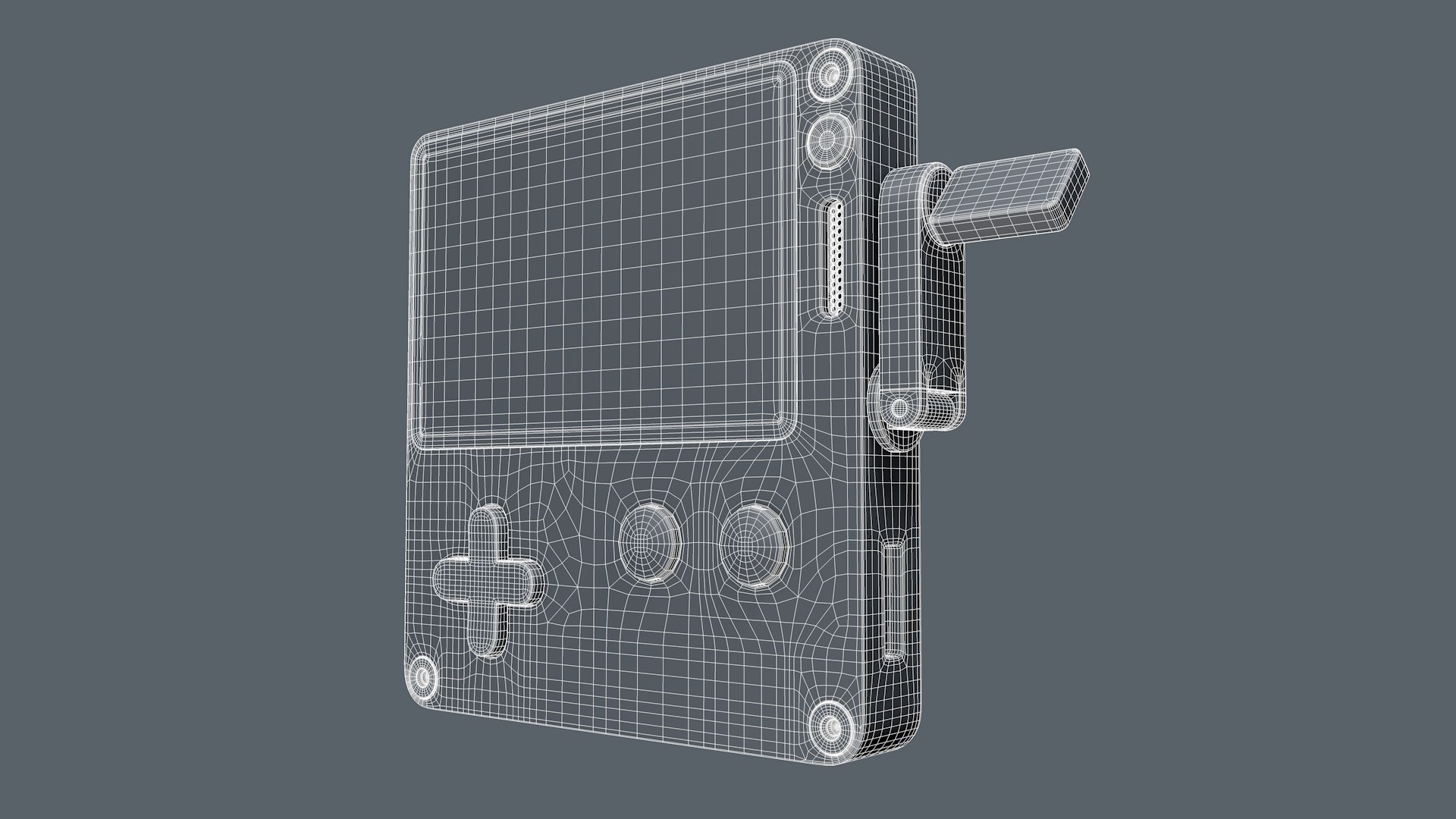 Playdate Handheld Game System 3D - TurboSquid 2121494