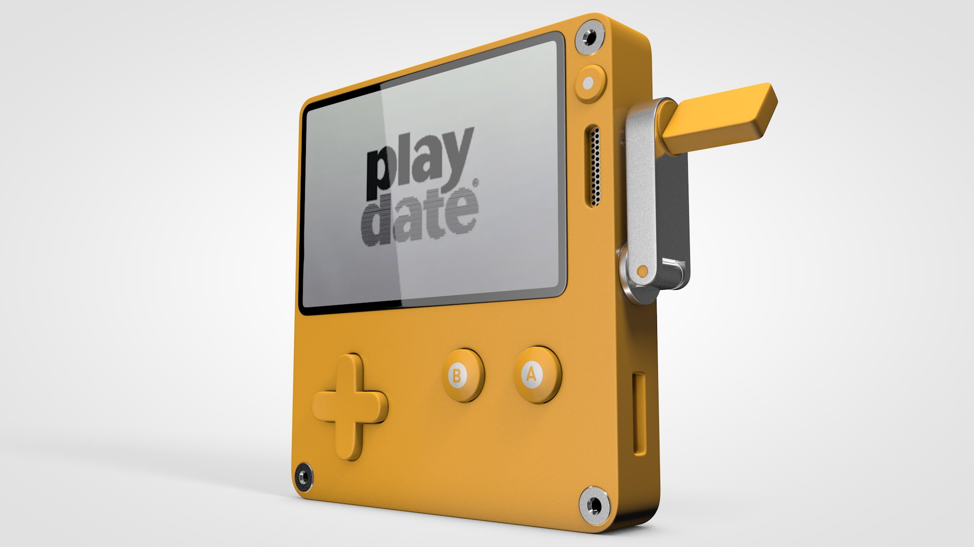 Playdate Handheld Game System 3D - TurboSquid 2121494