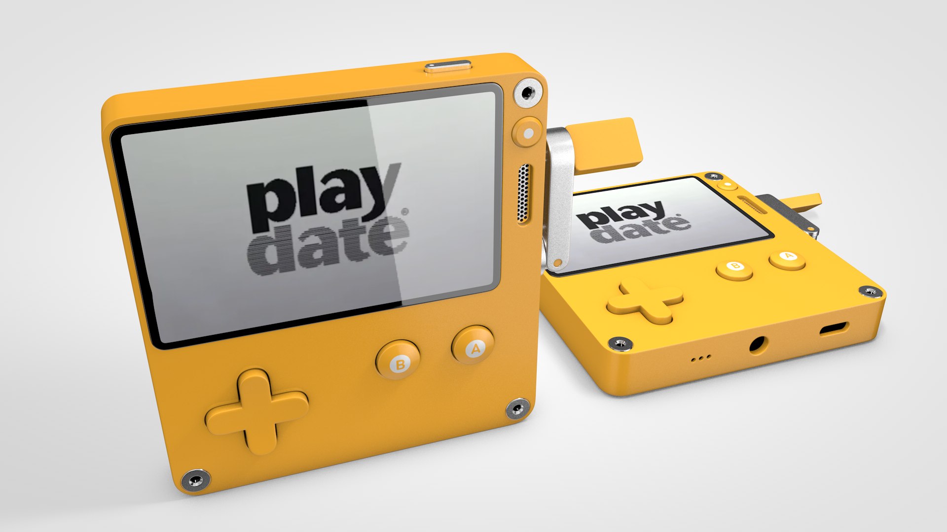 Playdate Handheld Game System 3D - TurboSquid 2121494