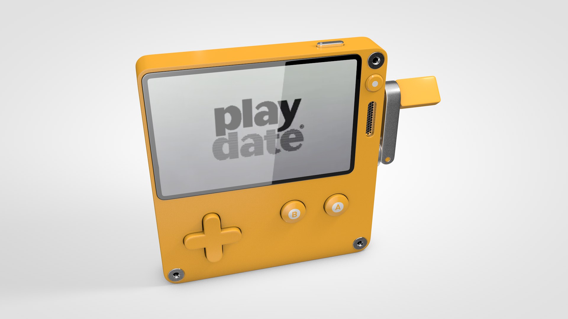 Playdate Handheld Game System 3D - TurboSquid 2121494