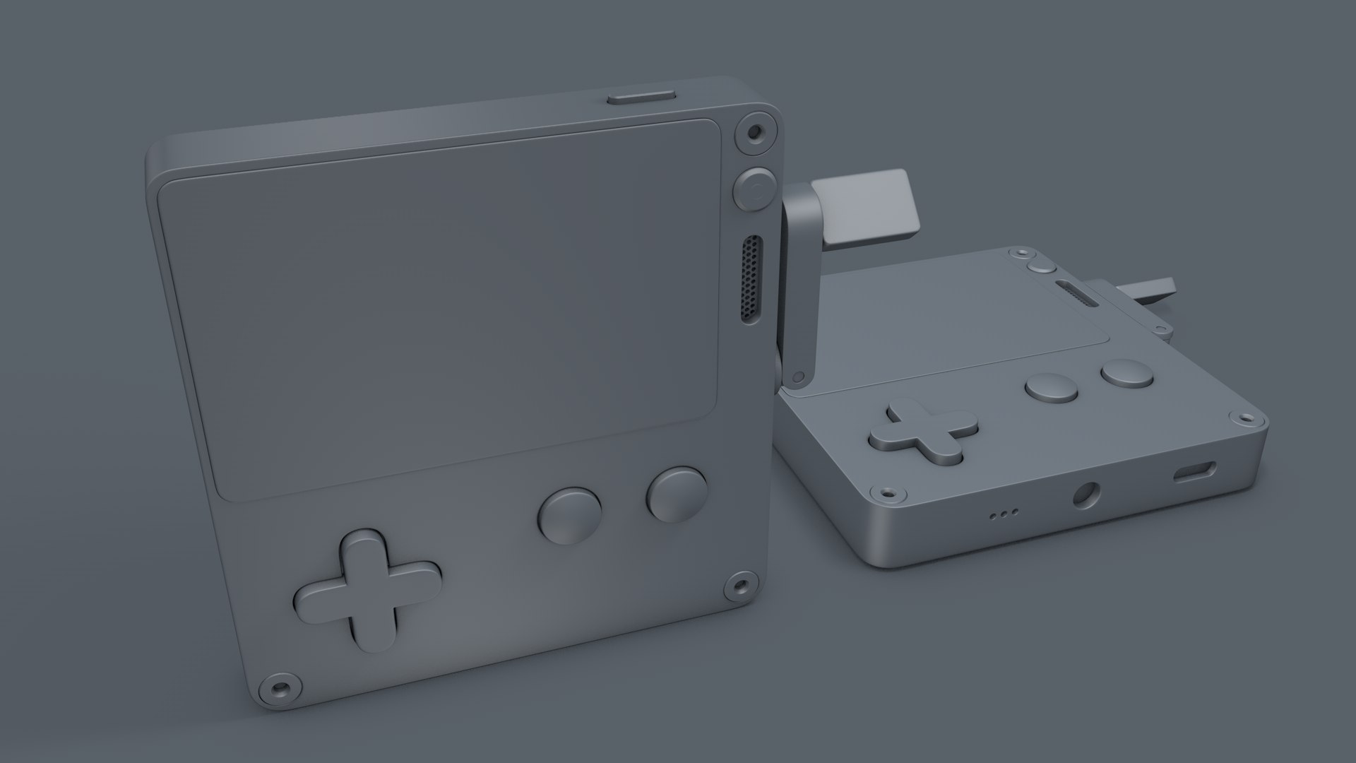 Playdate Handheld Game System 3D - TurboSquid 2121494