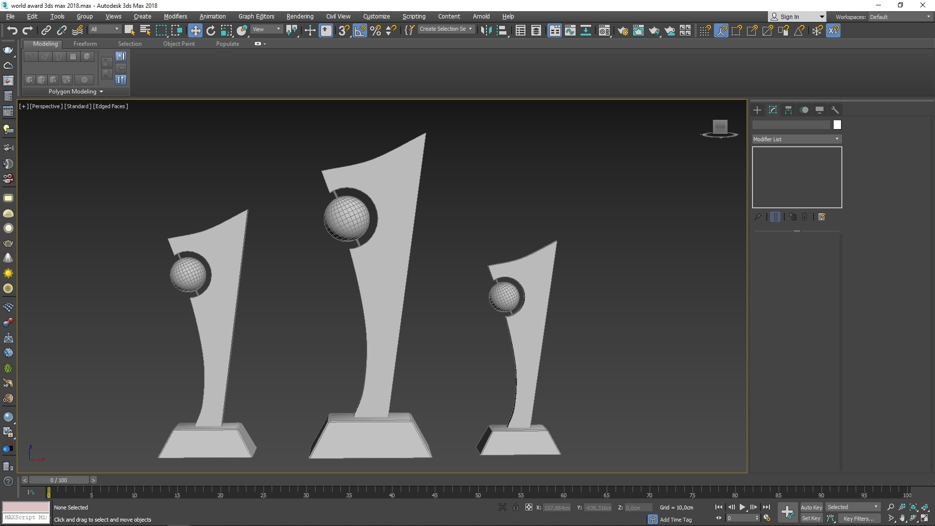 3D Nine Awards Together model - TurboSquid 1989971