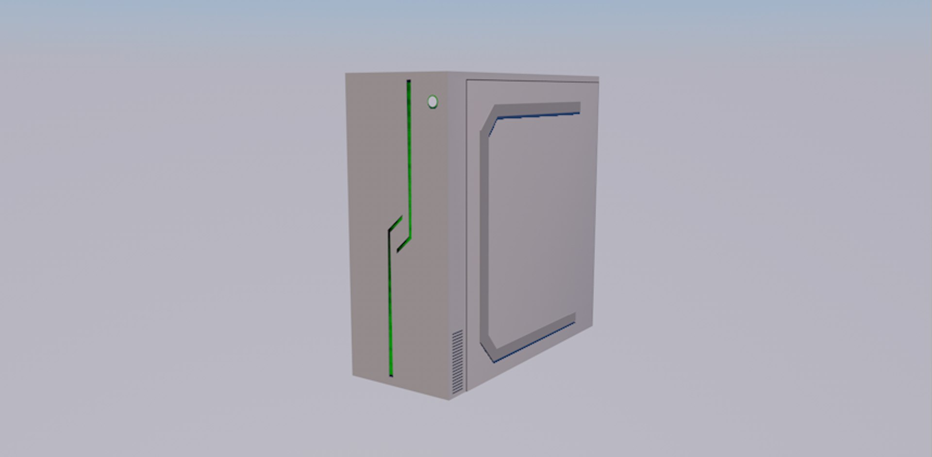 3D modern computer case - TurboSquid 1279656