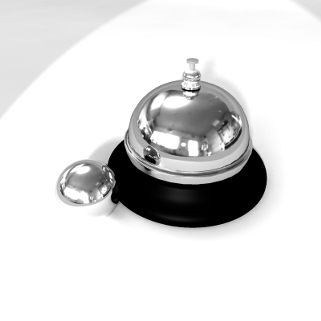Service Bell 3d Model
