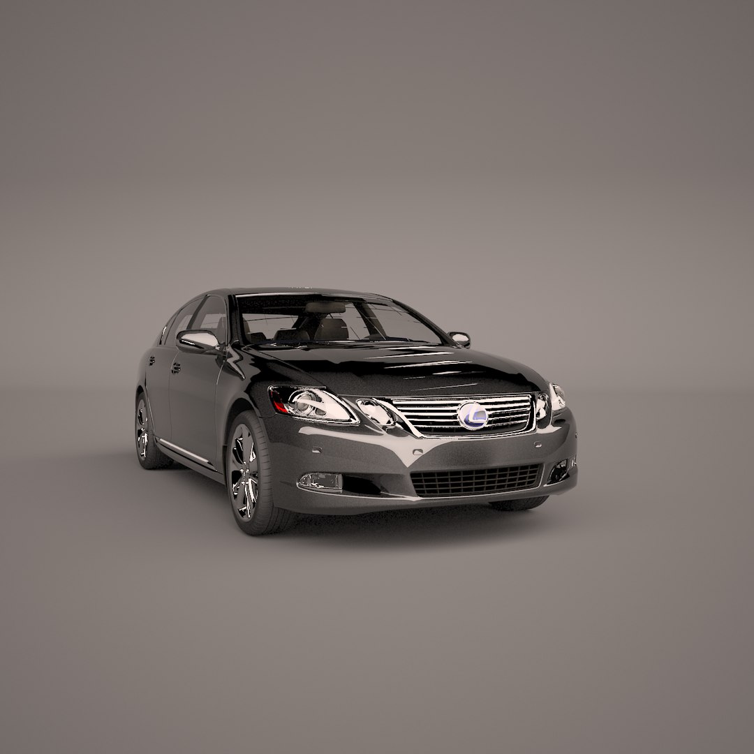 3d Model Of Lexus Gs