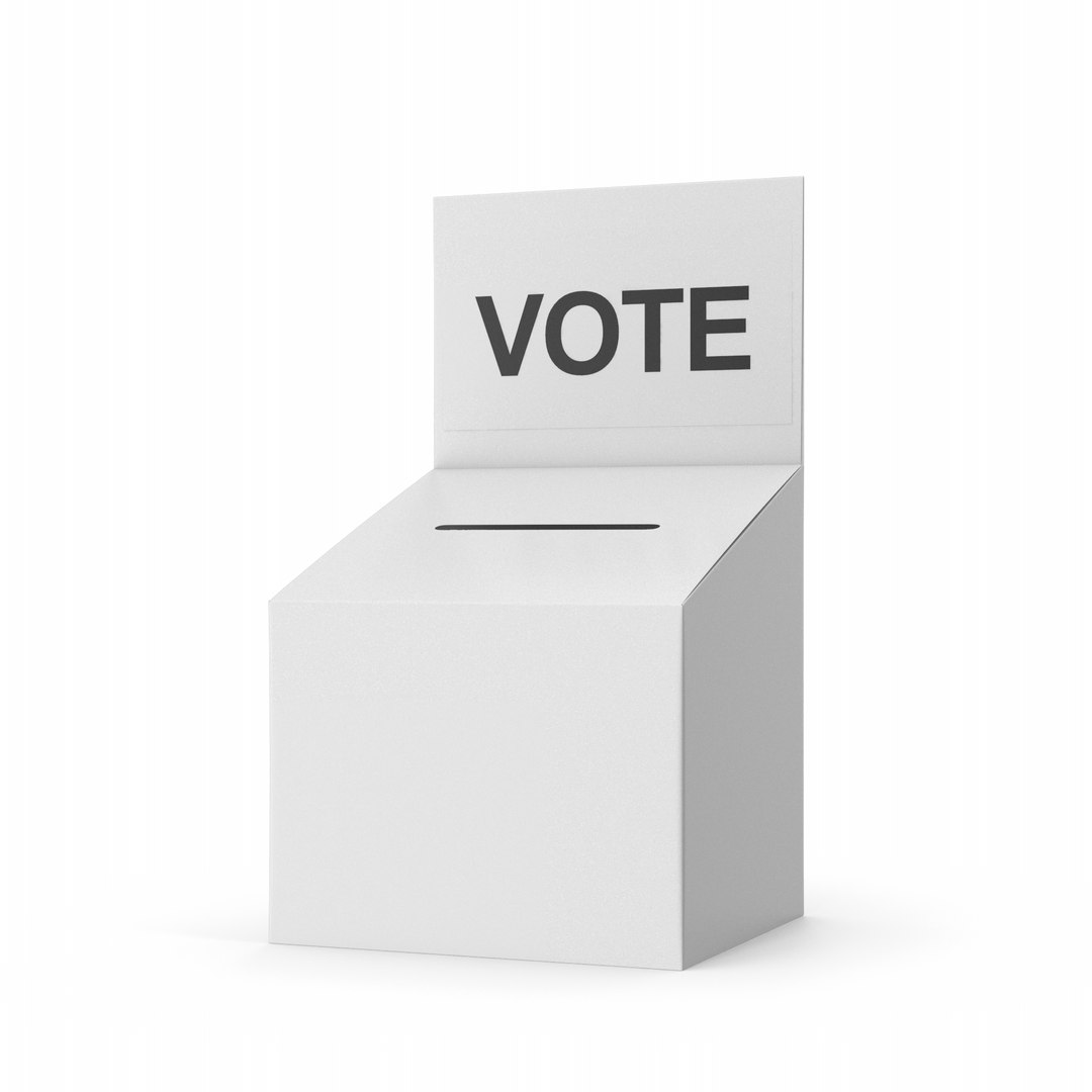 3D Vote Box - TurboSquid 2186532