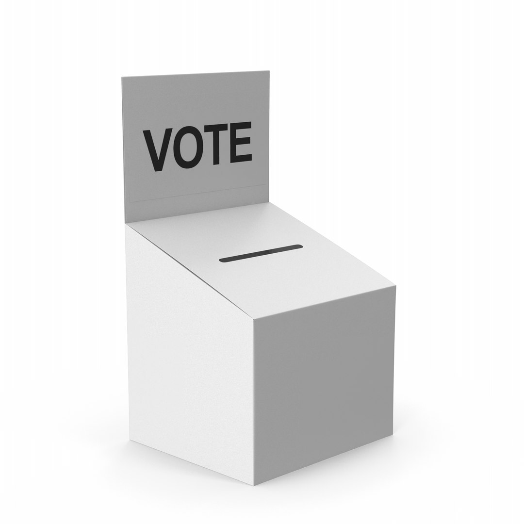 3D Vote Box - TurboSquid 2186532