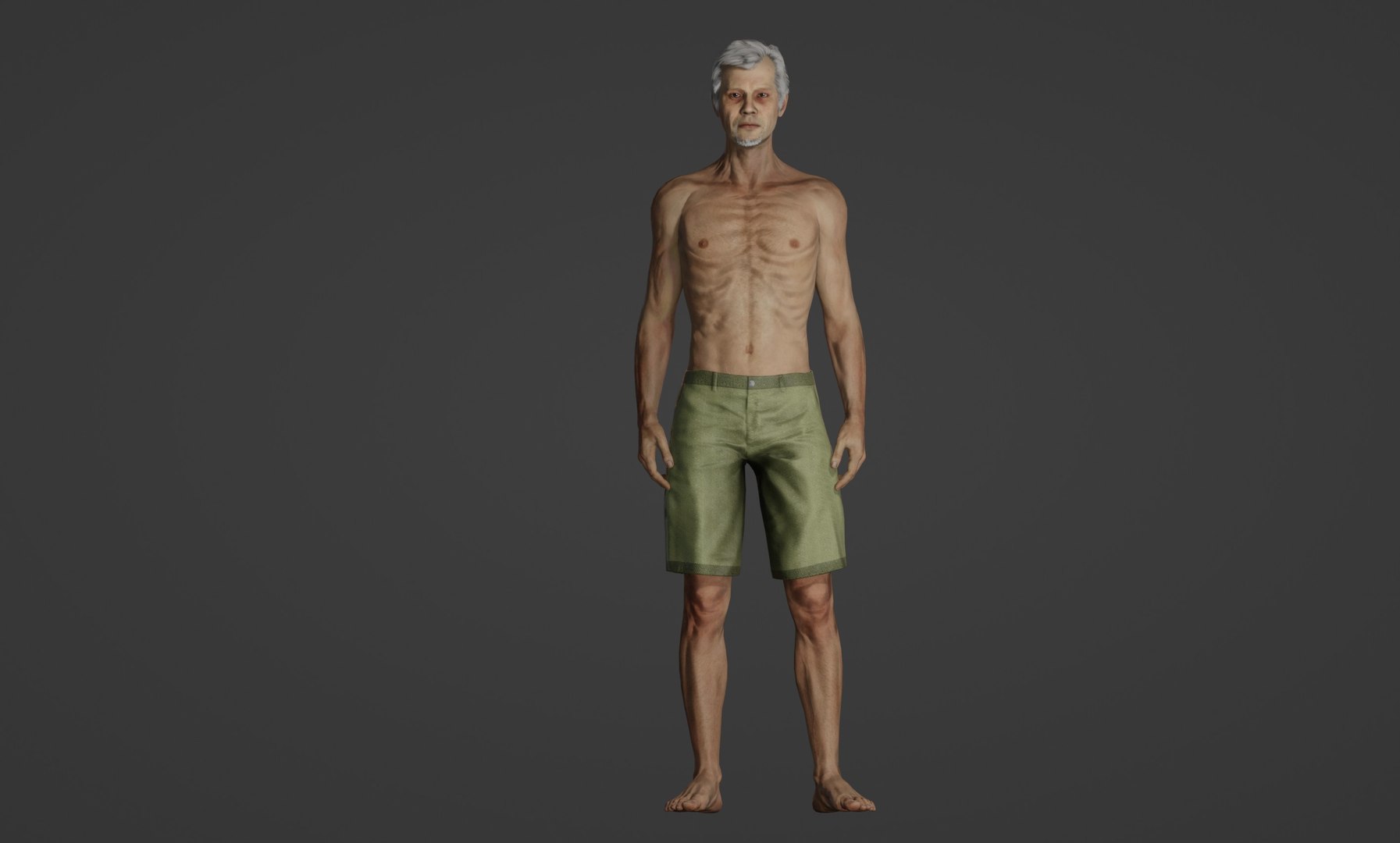 3D Model Realistic 3D Model Of A Sick Man - TurboSquid 2170795