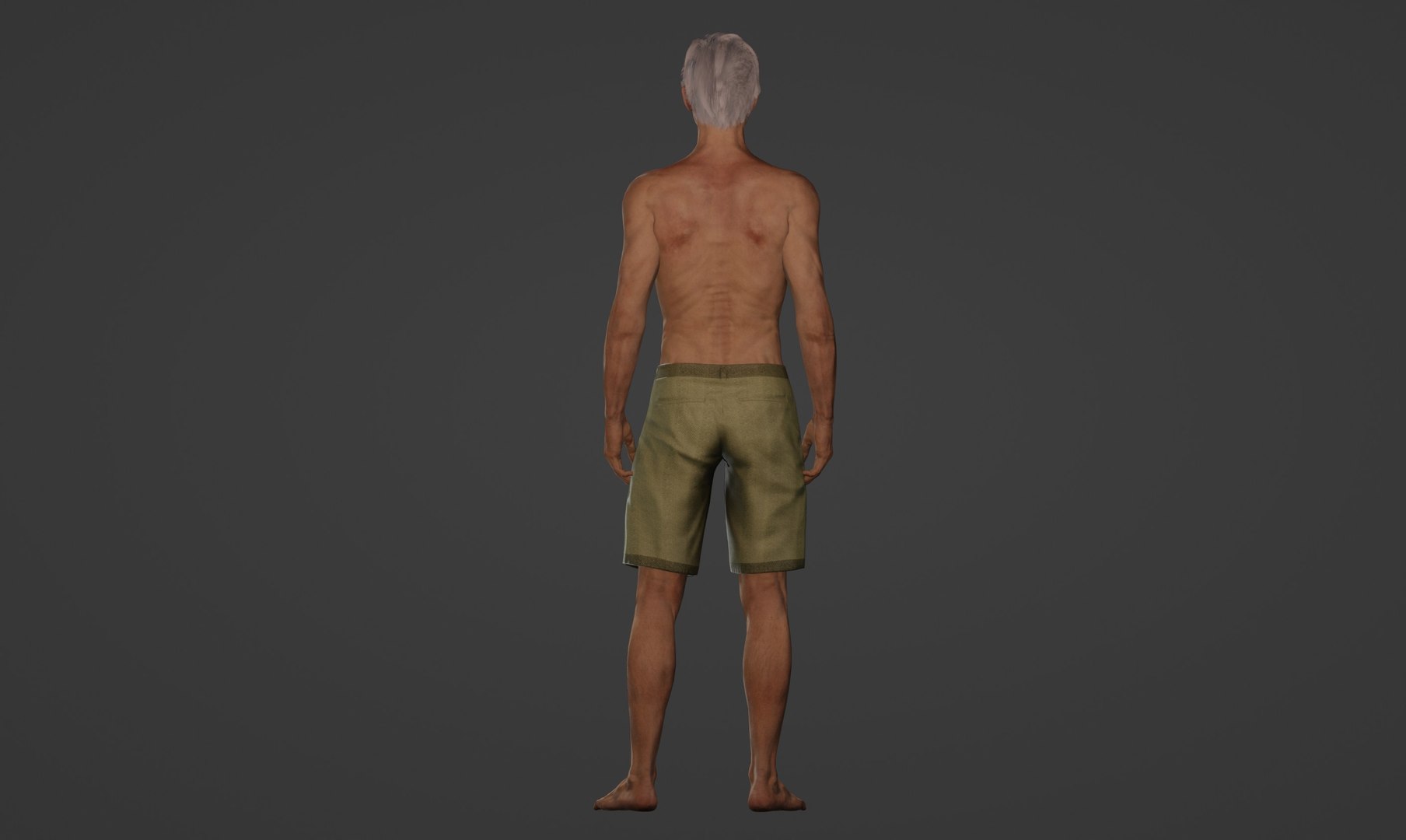 3D Model Realistic 3D Model Of A Sick Man - TurboSquid 2170795