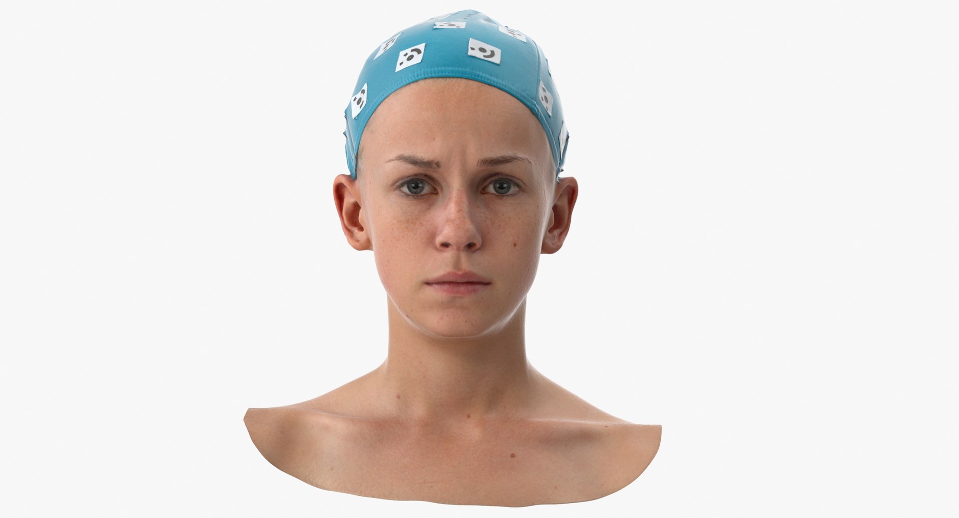 Rhea Human Head Inner 3D - TurboSquid 1662894