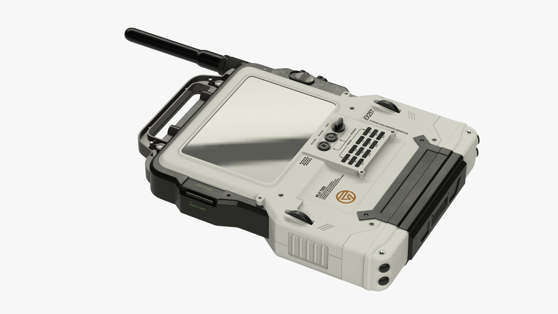 Sci Fi Receriver Transmitter Console Conroller 3D model - TurboSquid ...