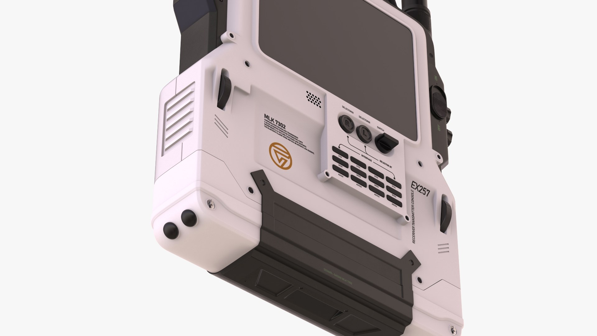Sci Fi Receriver Transmitter Console Conroller 3D model - TurboSquid ...