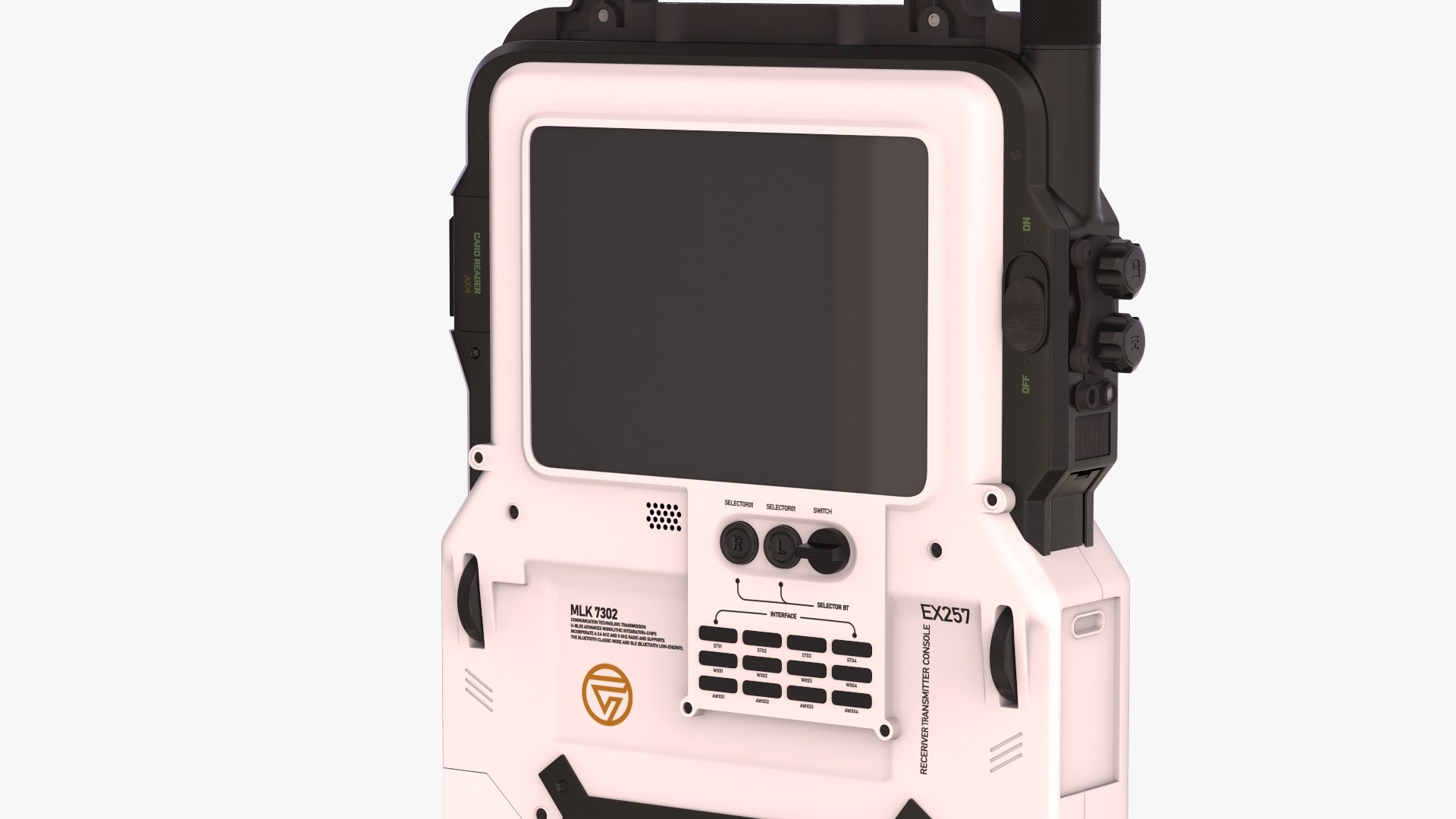 Sci Fi Receriver Transmitter Console Conroller 3D model - TurboSquid ...