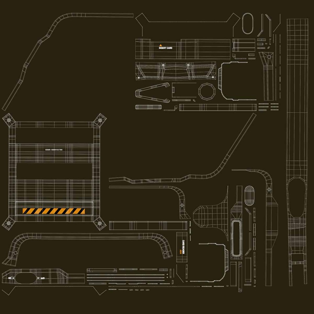Sci Fi Receriver Transmitter Console Conroller 3D model - TurboSquid ...