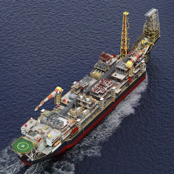 3D FPSO Super Detailed model - TurboSquid 1929963