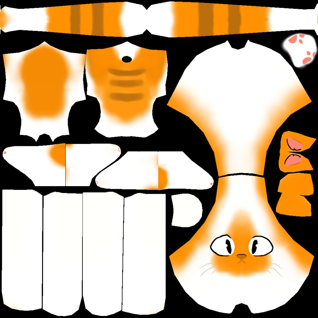 3D CALICO CAT Model - TurboSquid 2221209