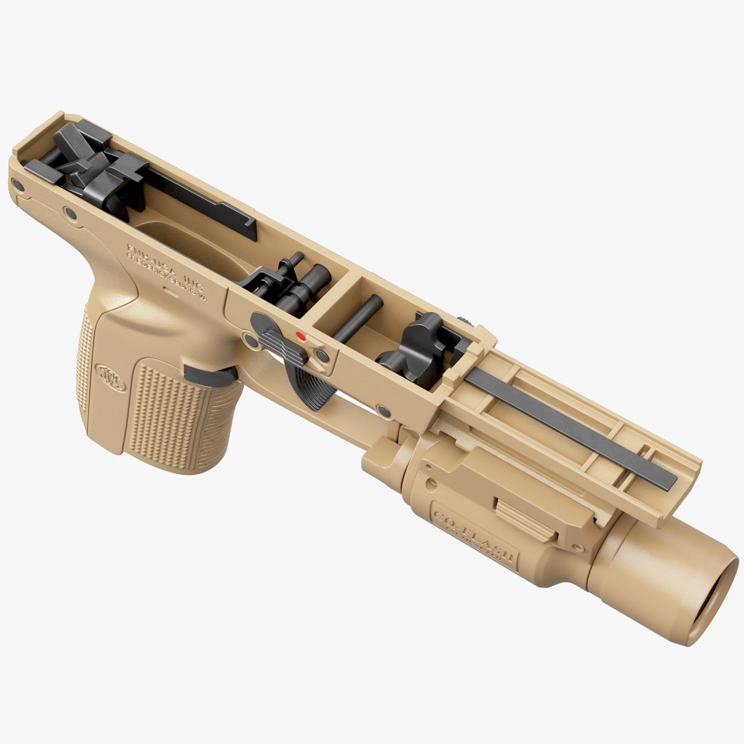 3d Max Gun Fn Five-seven