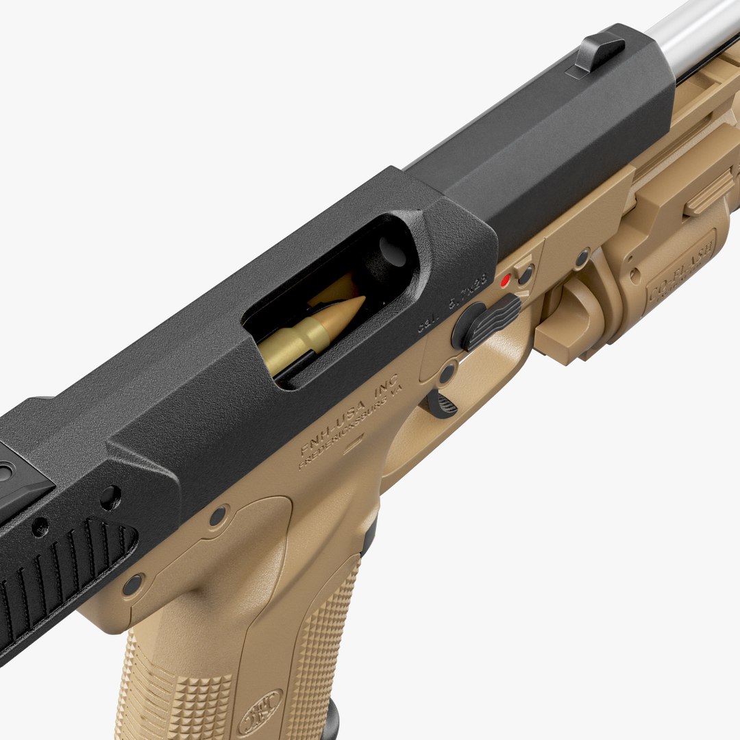 3d Max Gun Fn Five-seven