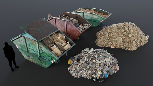 TrashKit - 3D AssetKit3D模型 - TurboSquid 1993456
