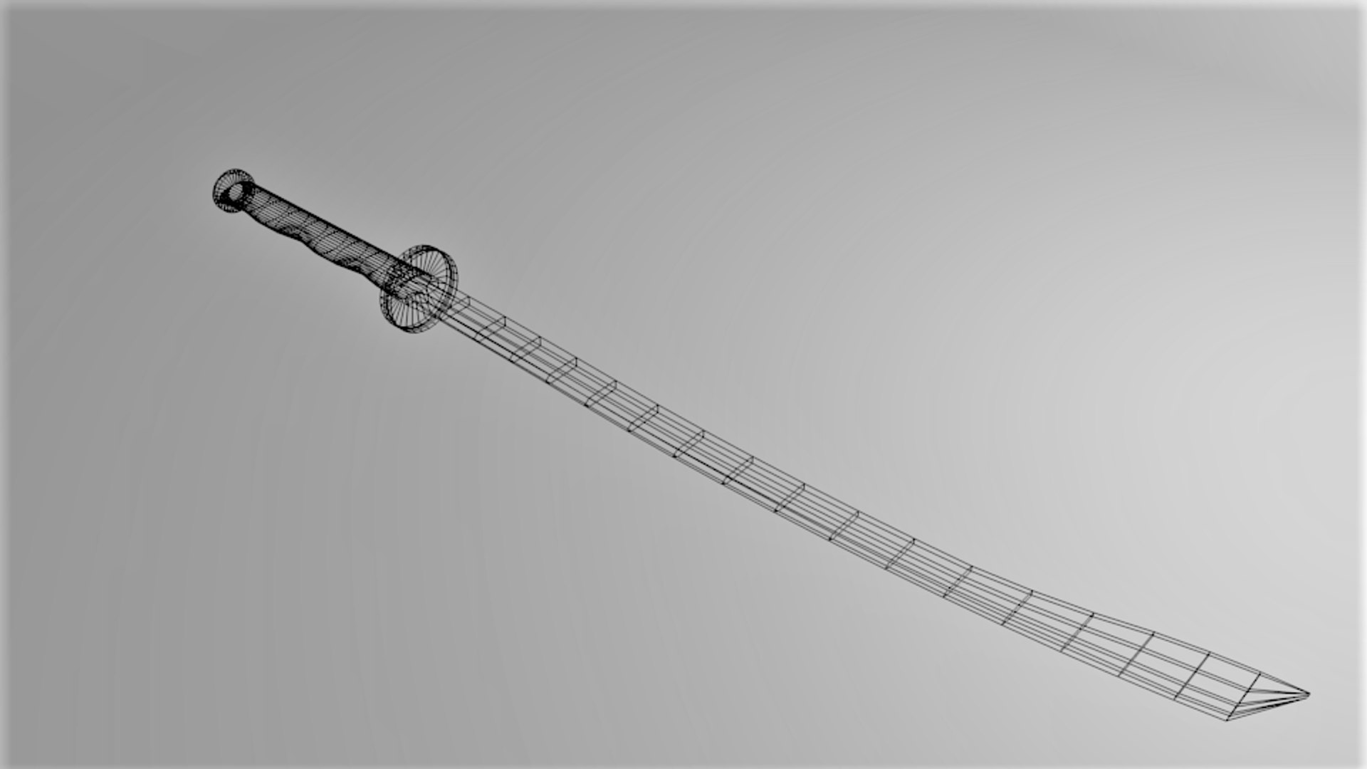 3D curved sword 4 - TurboSquid 1588682