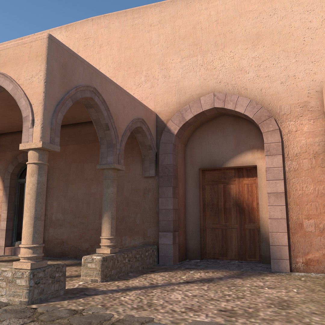 3D Medieval Structure - TurboSquid 1394880