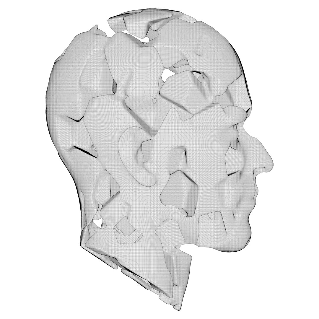3D Model Abstract Head - TurboSquid 1554227