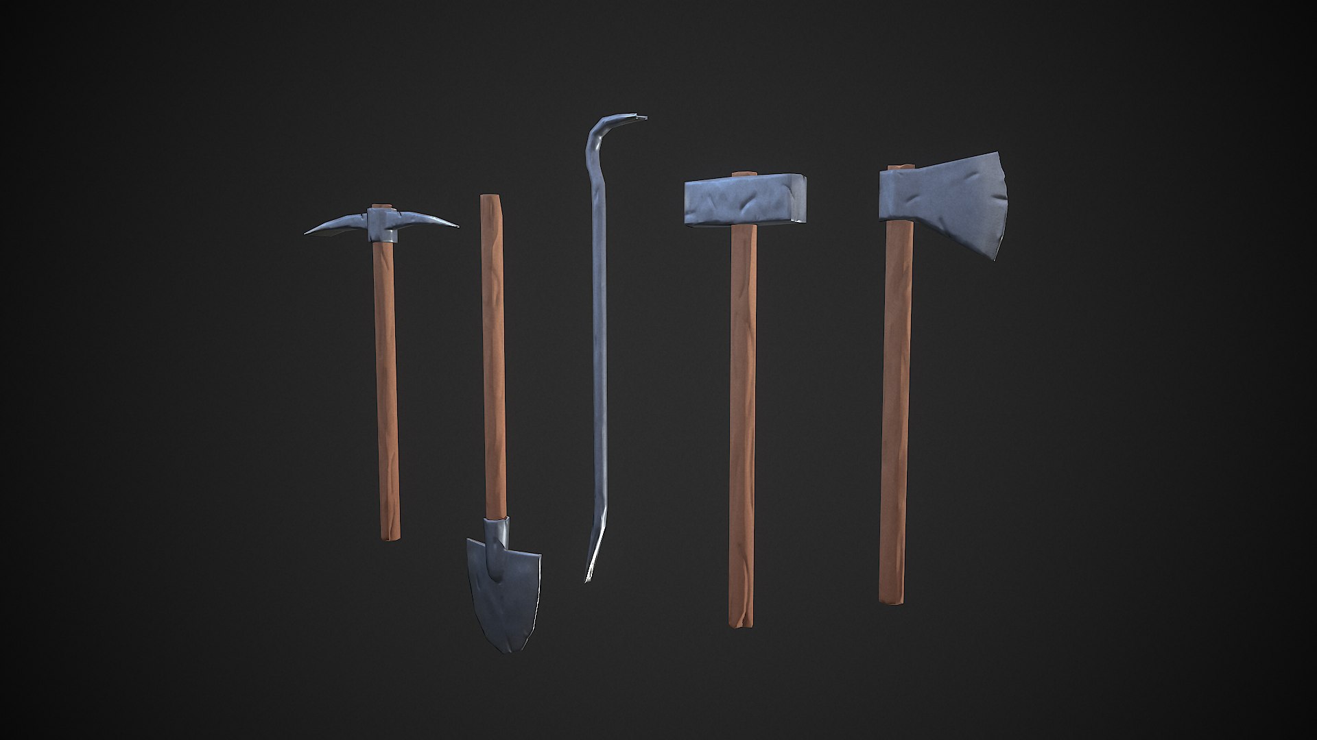 Stylized Tools 3D Model - TurboSquid 1847559
