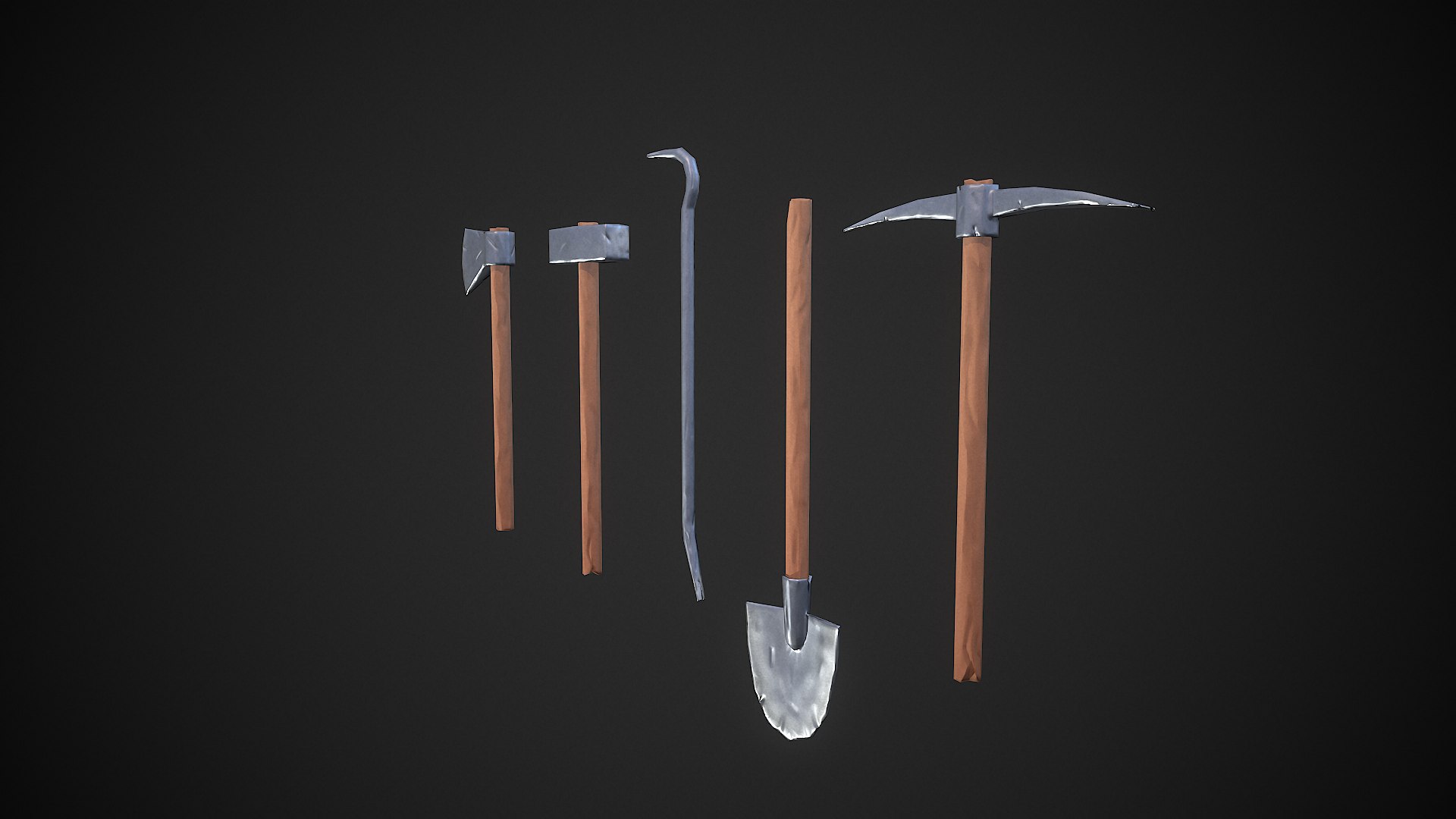Stylized Tools 3D Model - TurboSquid 1847559