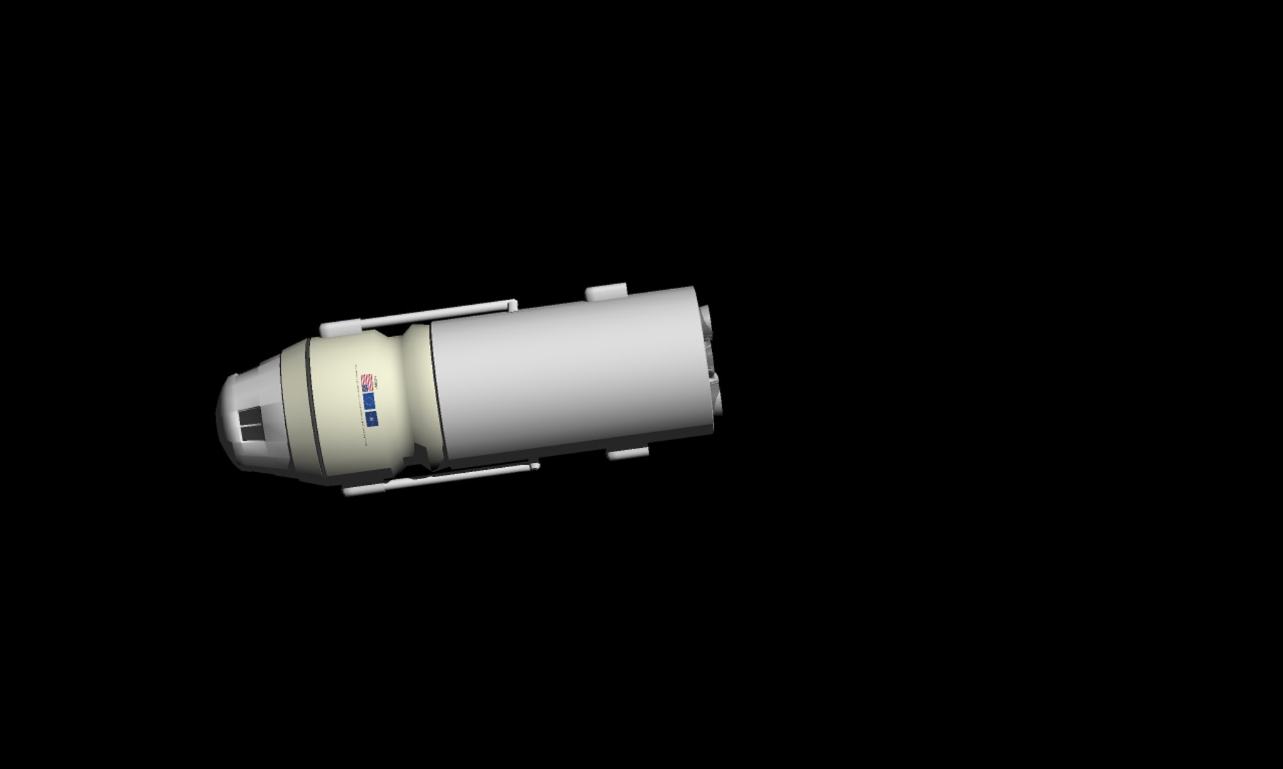 Free Rocket Stages 3D - TurboSquid 1494629