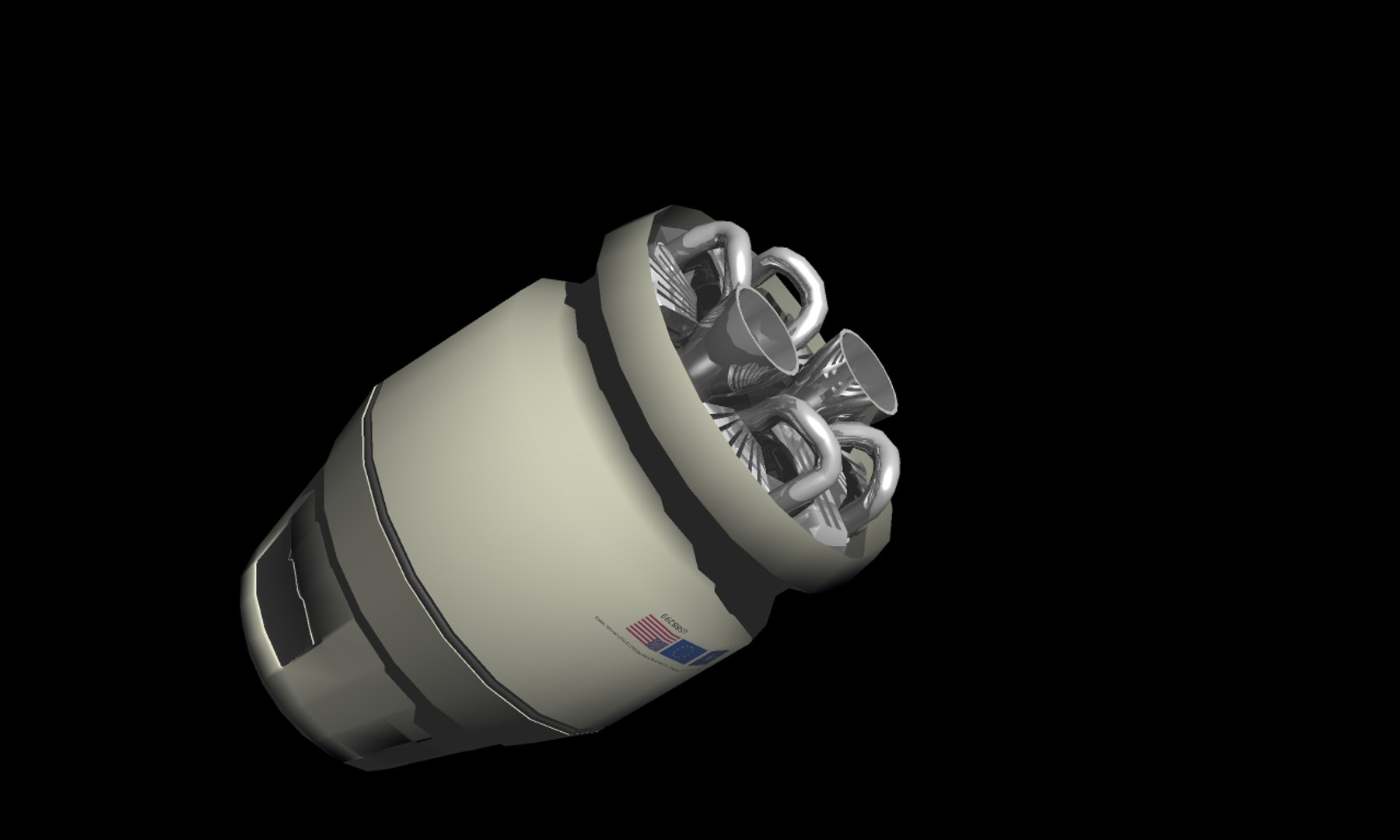 Free Rocket Stages 3D - TurboSquid 1494629