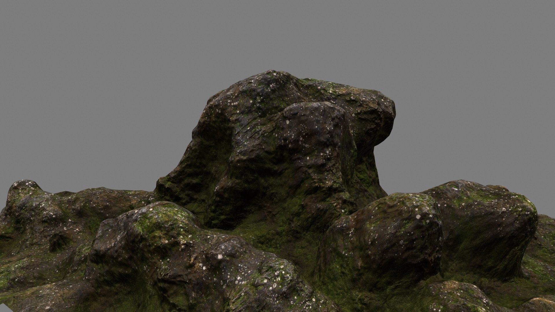 3d Model Rock Mount
