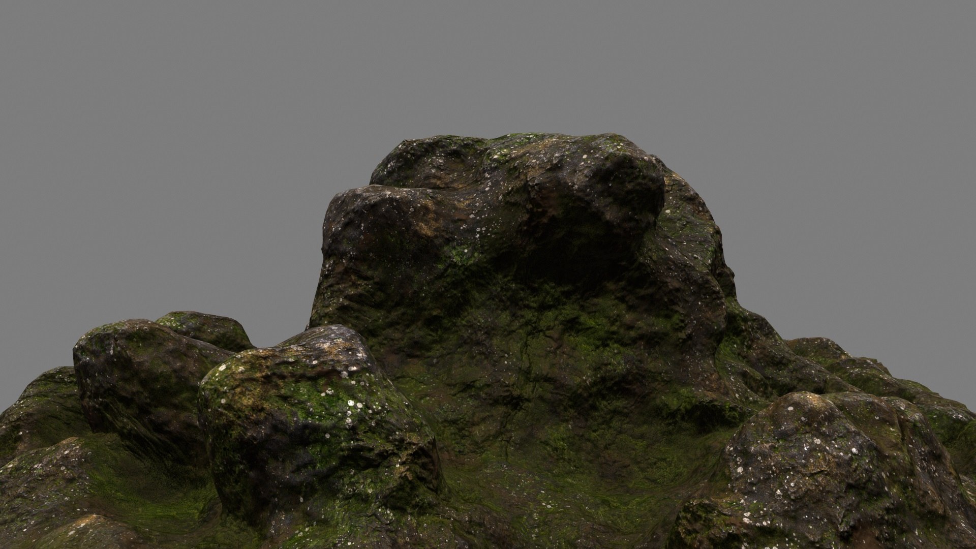 3d Model Rock Mount