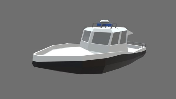 Police Boat 3D Models for Download | TurboSquid