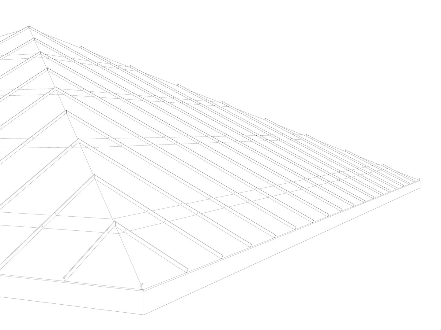 3D Model Metal Roof 25O01 - TurboSquid 2341937