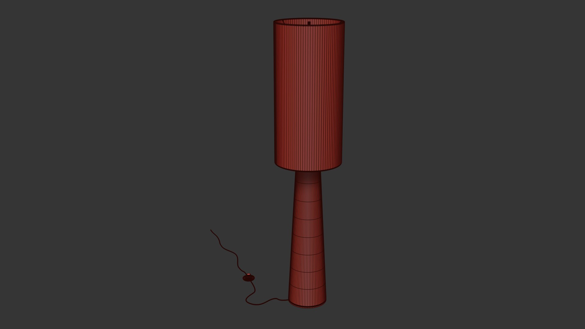 3D Abigail Ahern Linen Rylan Floor Lamp Model - TurboSquid 2272118