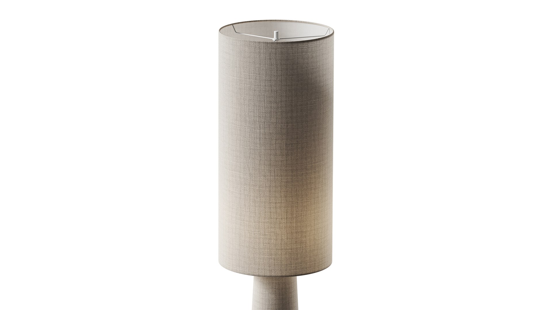 3D Abigail Ahern Linen Rylan Floor Lamp Model - TurboSquid 2272118