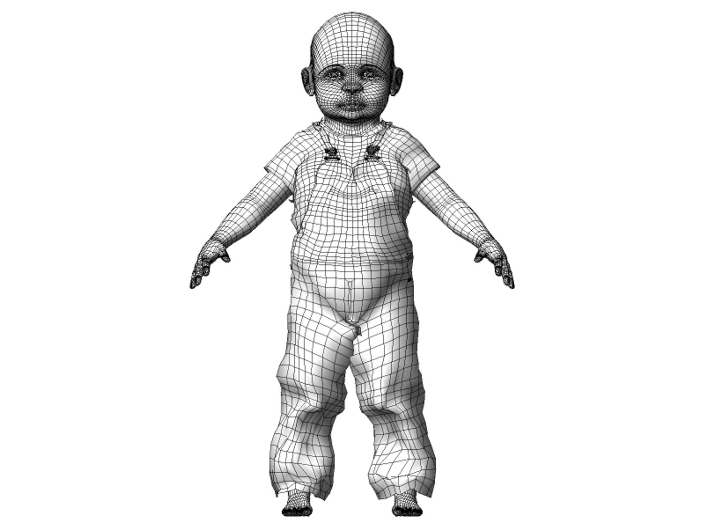 3D blender boy year old model - TurboSquid 1348681
