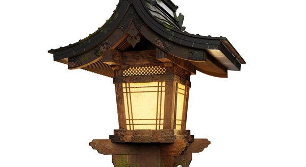 Japanische Laterne 3D-Modell - TurboSquid 1537011
