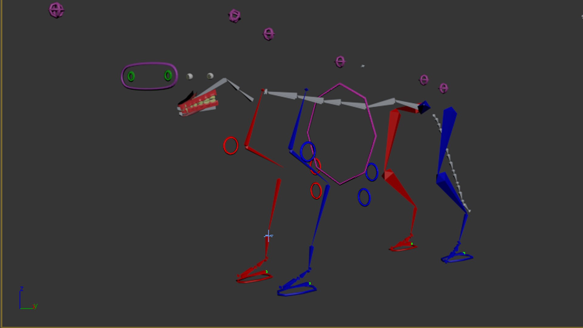 Wolf Rigged 3D Model - TurboSquid 1175977