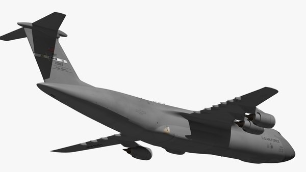 3d lockheed c5 galaxy model