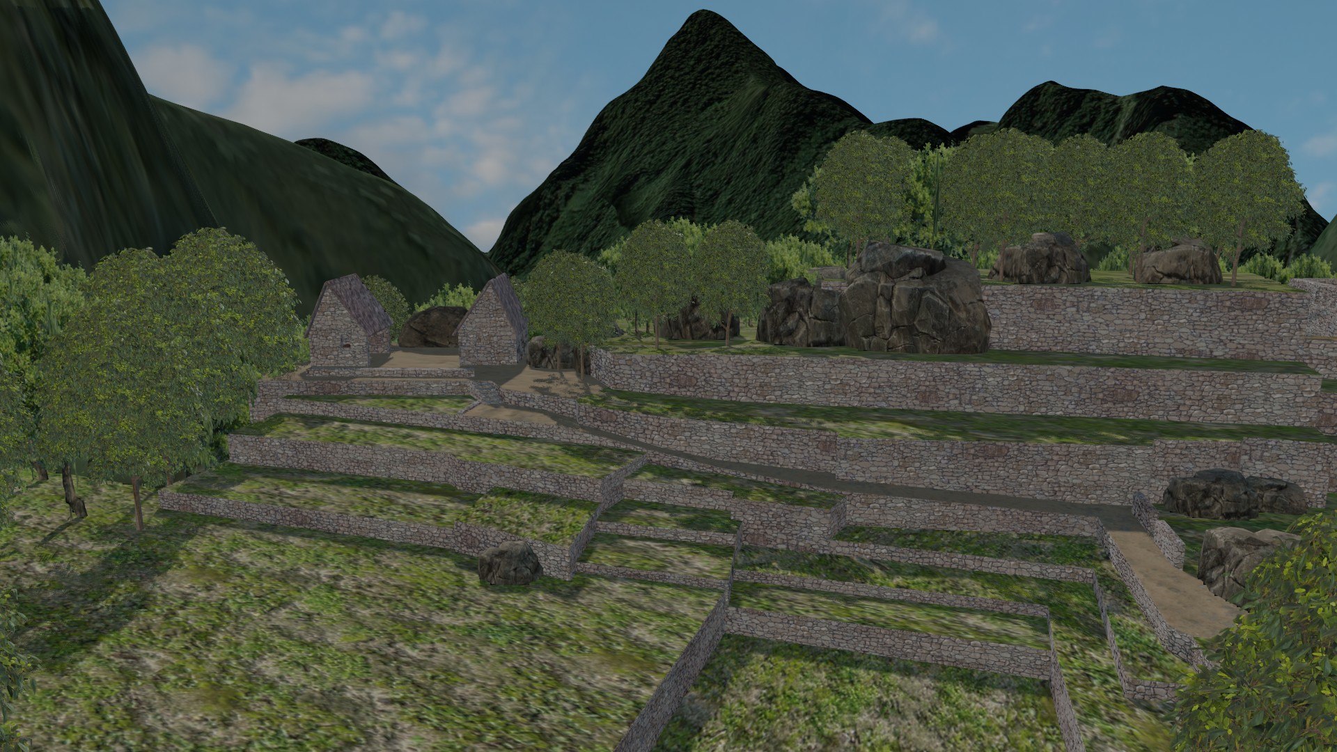 3D Machu Picchu Model - TurboSquid 1681513
