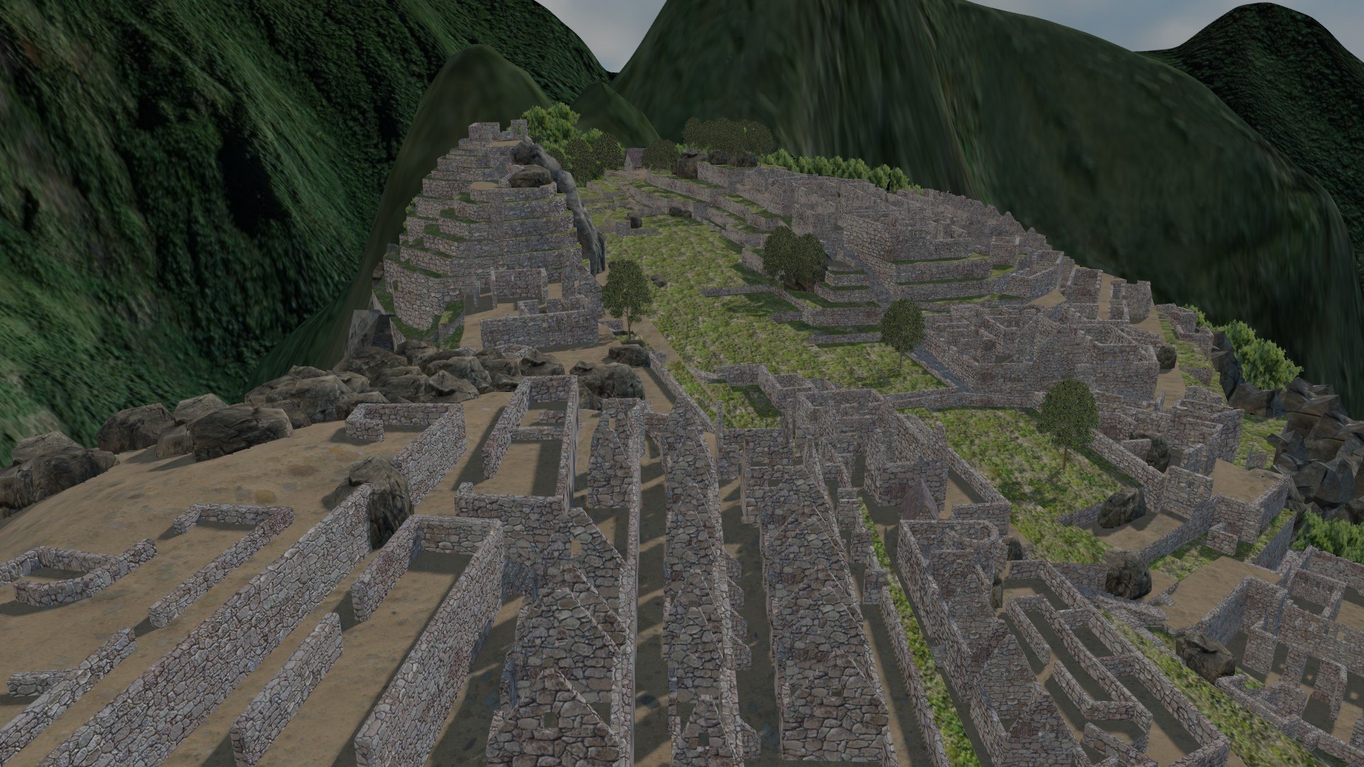 3D Machu Picchu Model - TurboSquid 1681513