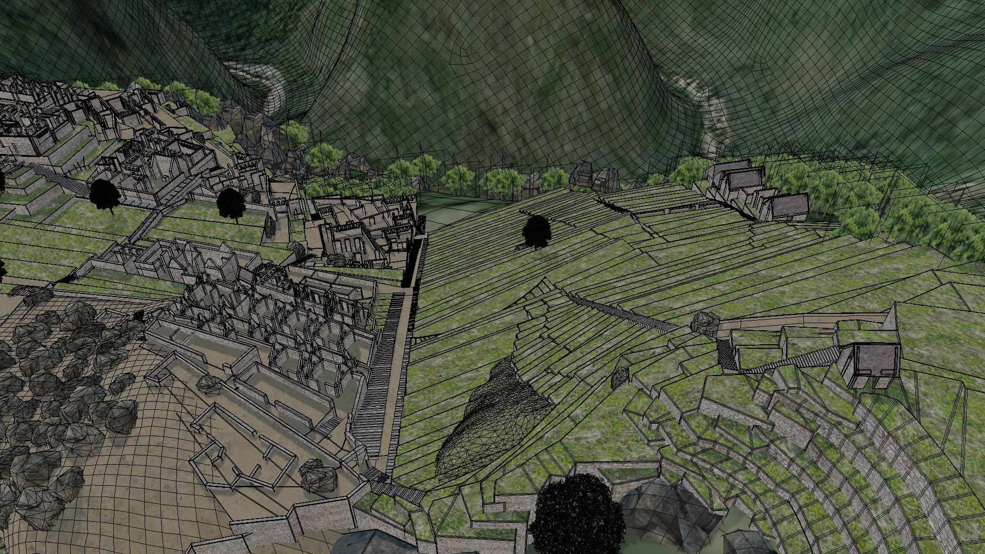 3D machu picchu model - TurboSquid 1681513