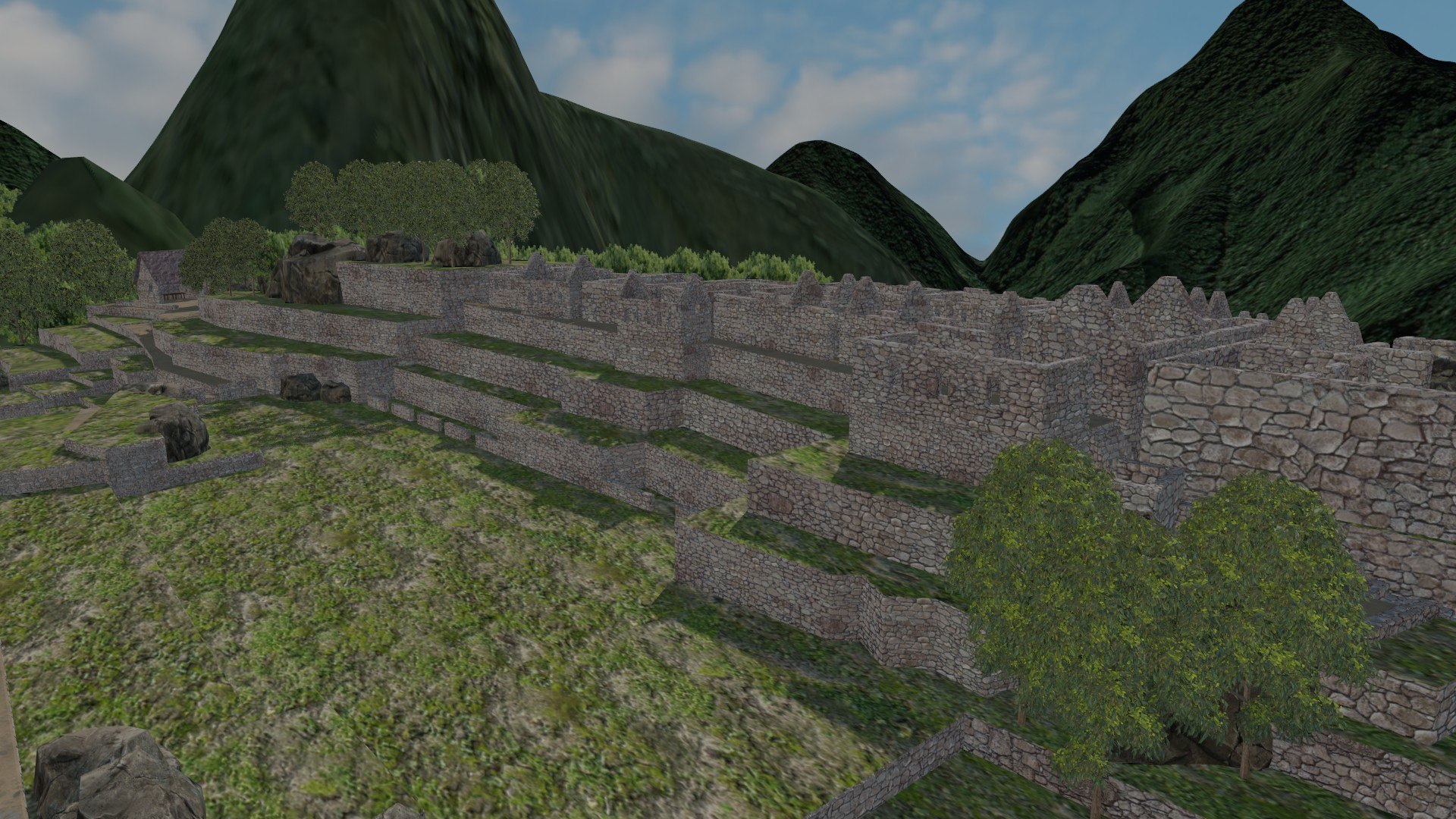 3D Machu Picchu Model - TurboSquid 1681513