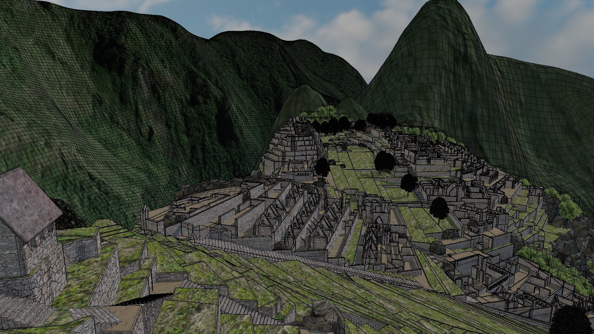 3D machu picchu model - TurboSquid 1681513